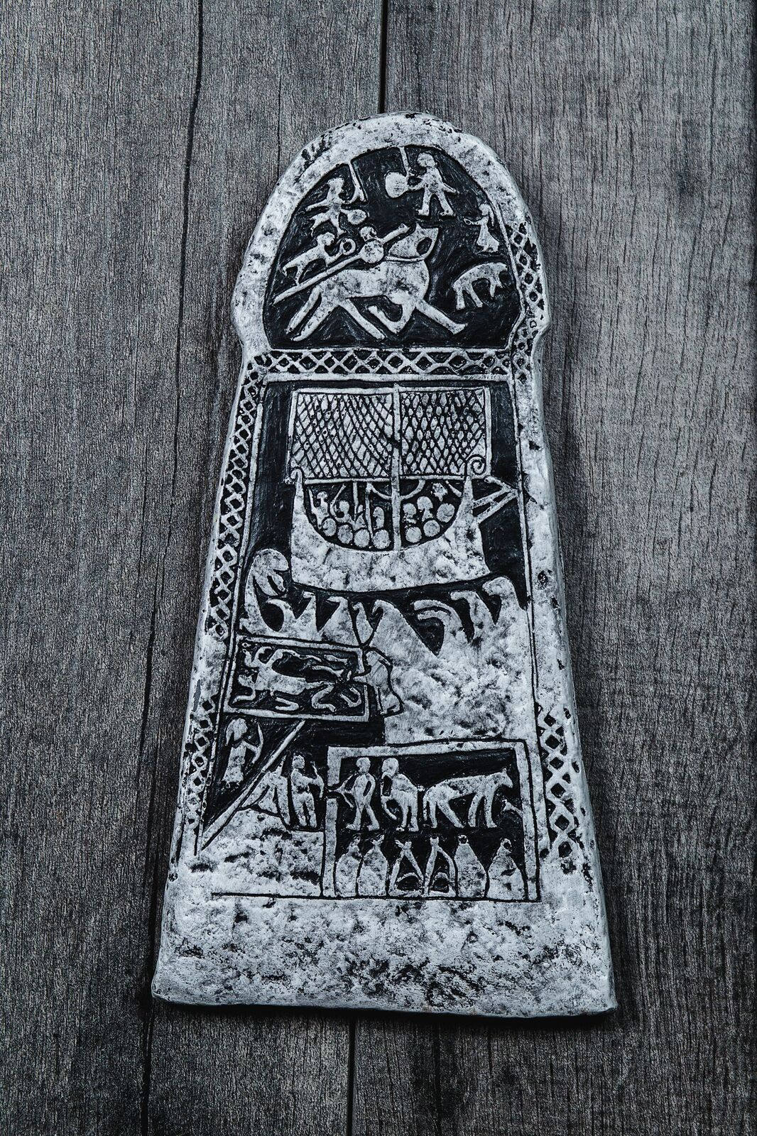 Hunninage Picture Stone Wall Hanging (sigurd the Dragon Slayer) - Etsy