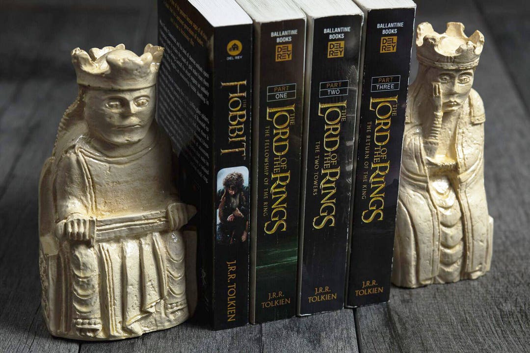 Medieval Bookends isle of Lewis Chessmen - Etsy