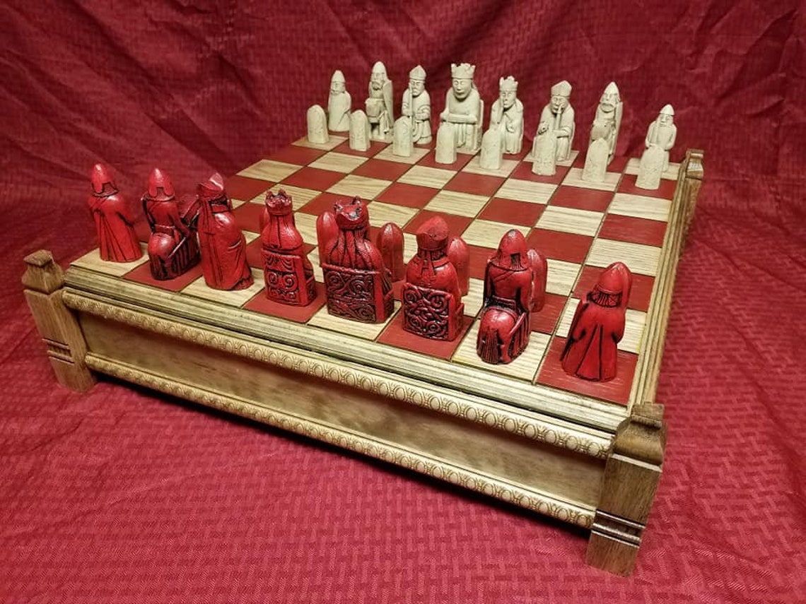 Isle of Lewis Chess Set full Size Hand Made Replicas - Etsy Australia