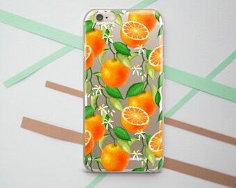 Orange phone case | Etsy