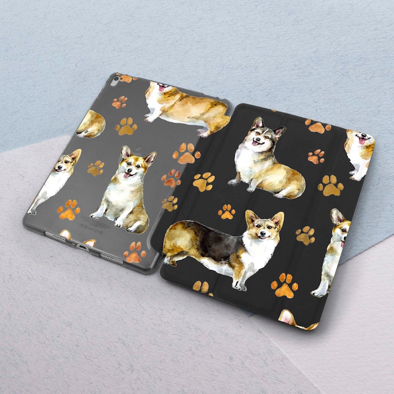 IPad case corgi Cute dogs iPad case animal Kawaii paw iPad 11 | Etsy