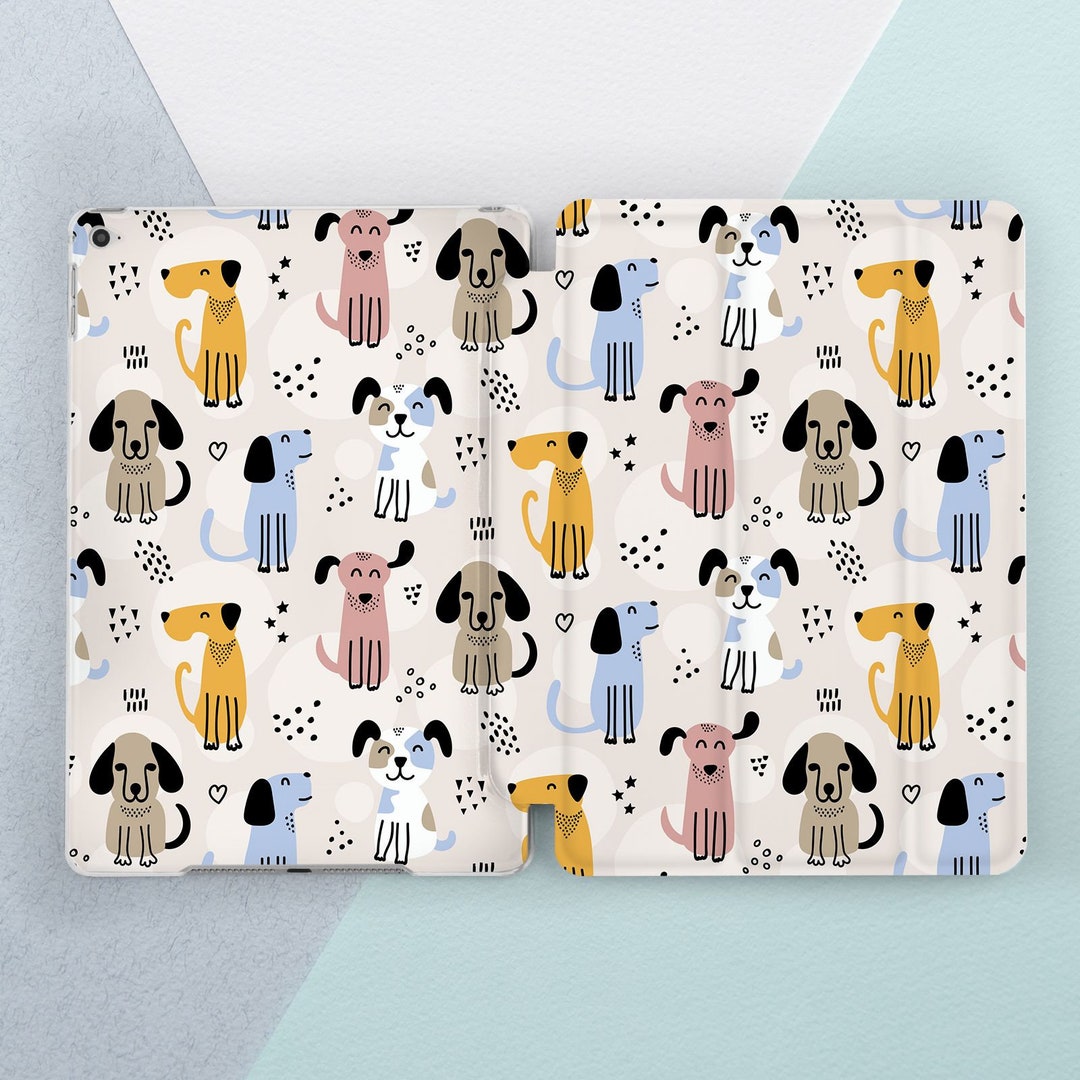 IPad Case Dogs Cute Kawaii Animals Dog Lover Gift iPad 10 2 iPad 12 9 ...