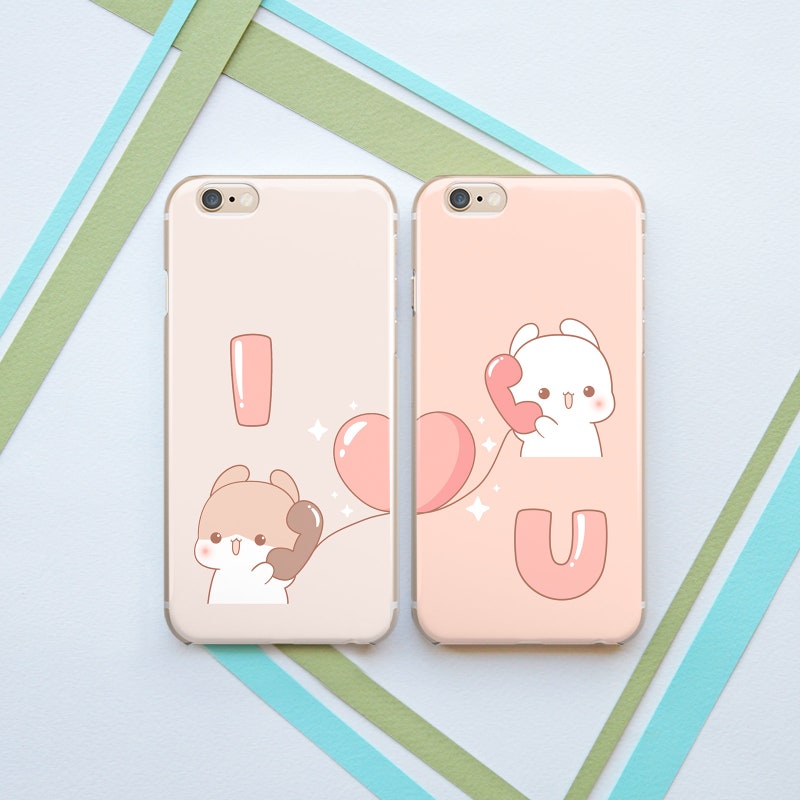 Cute Couples Phone Case - Etsy