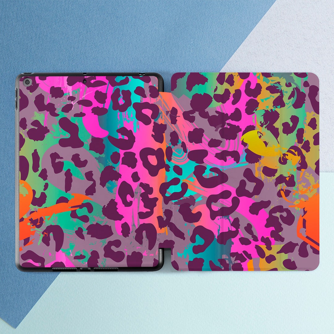 Fashion Leopard Print iPad Animal Print Modern Abstract Art iPad Case ...