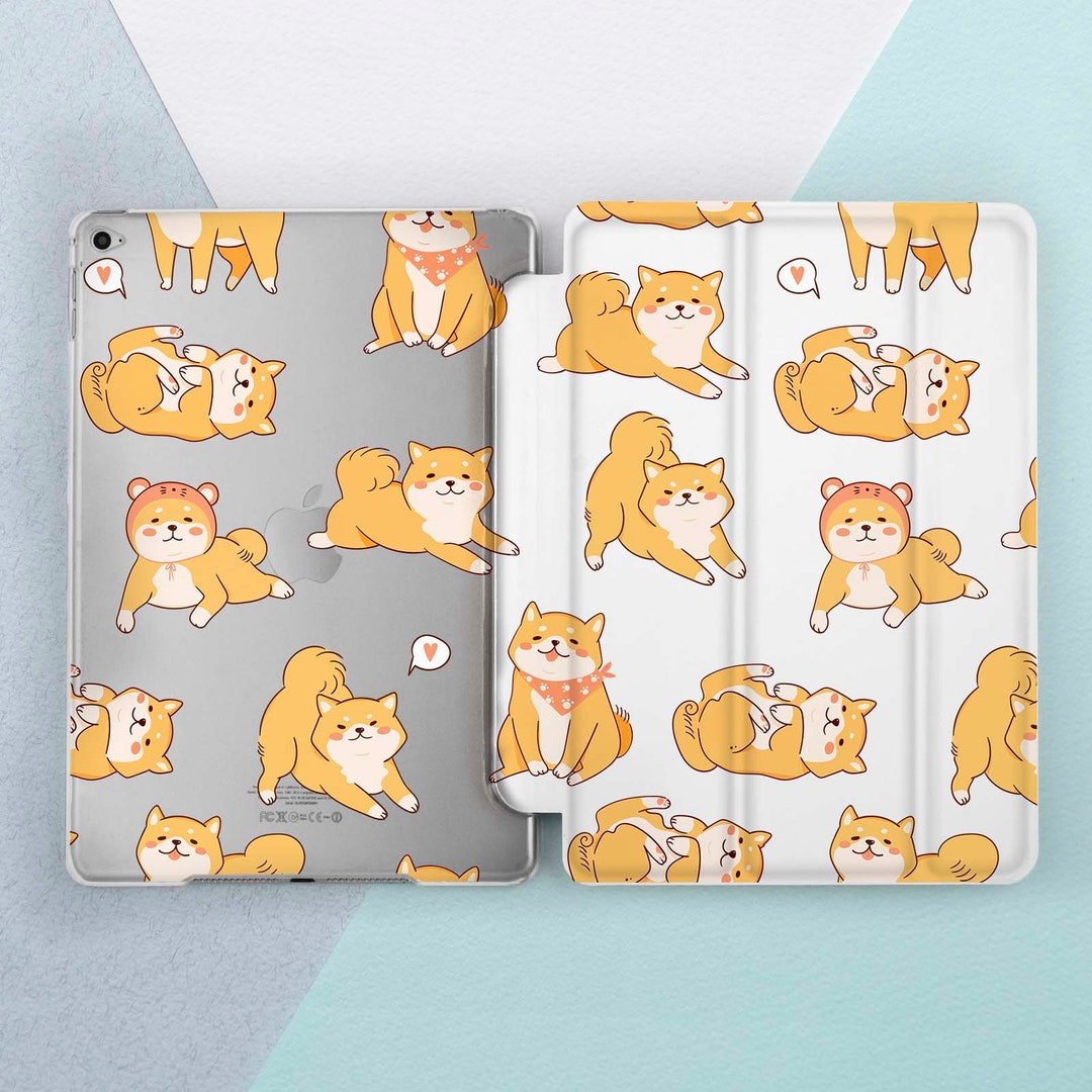 Cute Corgi iPad Case Animals Cute Art Kawaii Puppy iPad 12 9 202 iPad ...