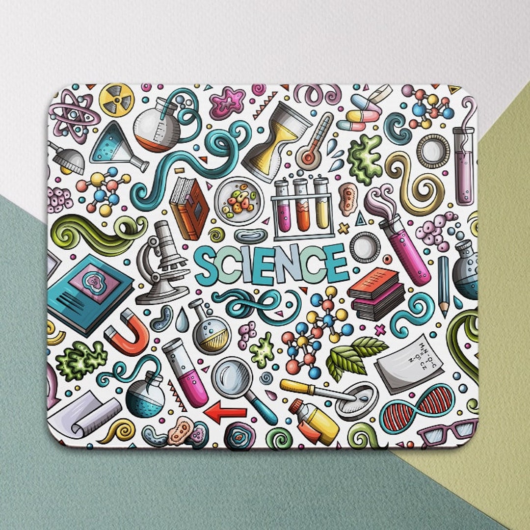 Science Mouse Pad Nerdy Mouse Pad Funny Mouse Pad Round Mousepad ...
