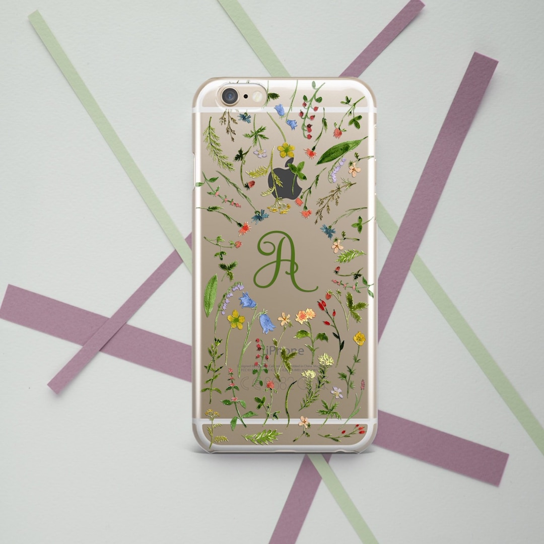 Personalized Case iPhone Case Initials Monogram Art Case iPhone Case ...