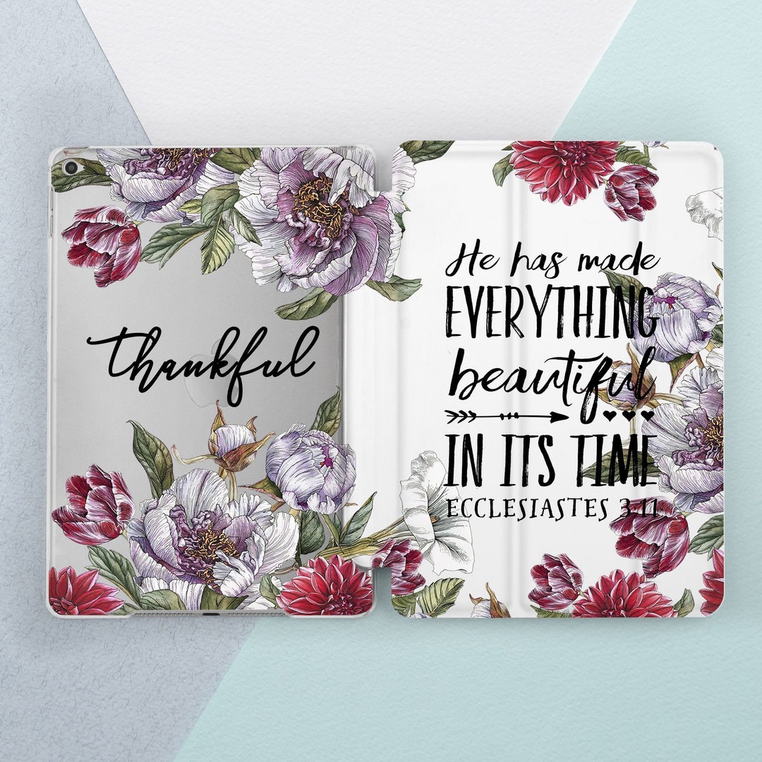 IPad Bible Verse Inspirational Art iPad Case Quote iPad Mini 6 iPad Air ...