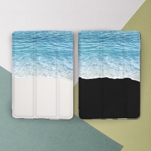 Ocean iPad Case Beach Wave Tropical iPad Pro 10.5 Pro 12.9 Water Summer ...