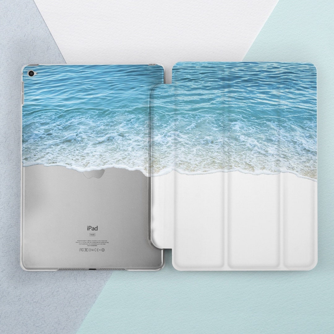 Ocean iPad Case Beach Wave Tropical iPad Pro 10.5 Pro 12.9 Water Summer ...