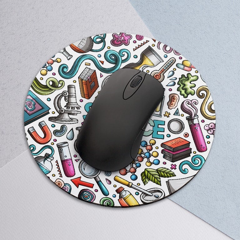 Science Mouse Pad Nerdy Mouse Pad Funny Mouse Pad Round - Etsy
