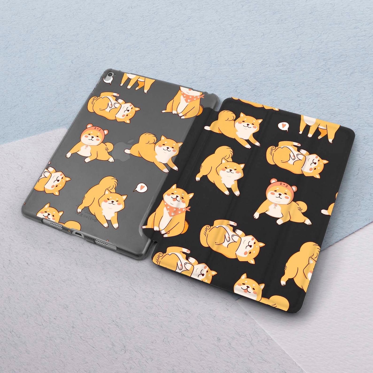 Cute Corgi Ipad Case Animals Cute Art Ipad 12 9 2018 Ipad Case - Etsy