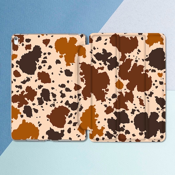 Cow print iPad smart case iPad 8th gen iPad case 12 9 iPad | Etsy