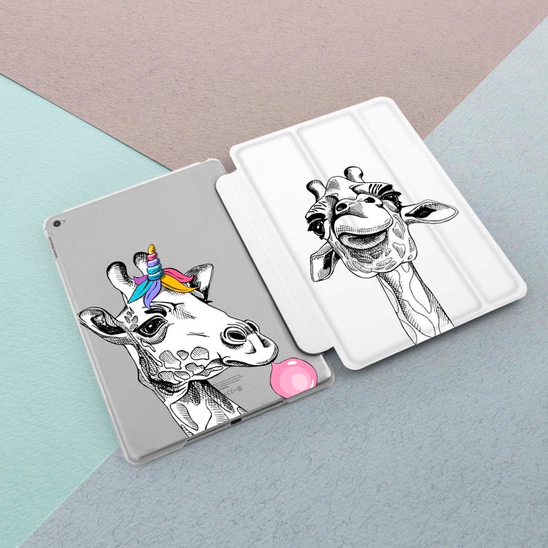 Giraffe iPad case Cute Funny Animal iPad Pro 10.5 Pro 12.9 | Etsy