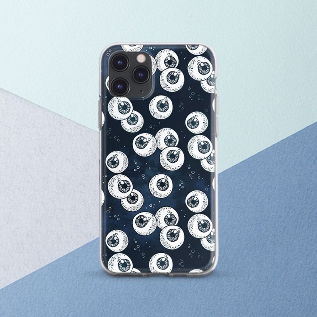 IPhone Case Eyeball Halloween Creepy Scary Blue Case iPhone Case Eye ...
