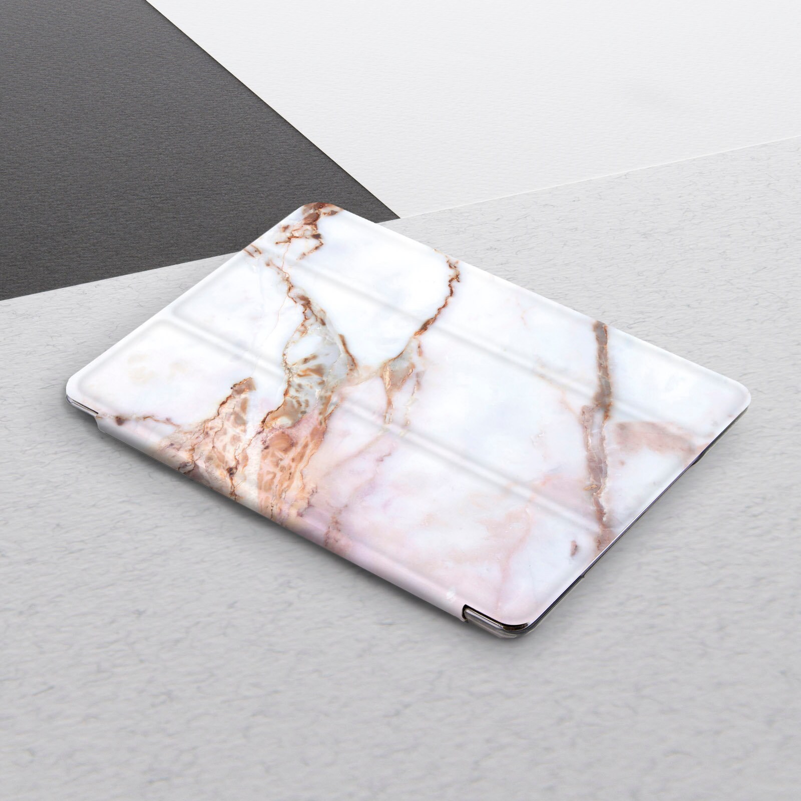 Rose Gold Marble Ipad Case 6th 5th Gen Pink Marble Ipad Pro - Etsy