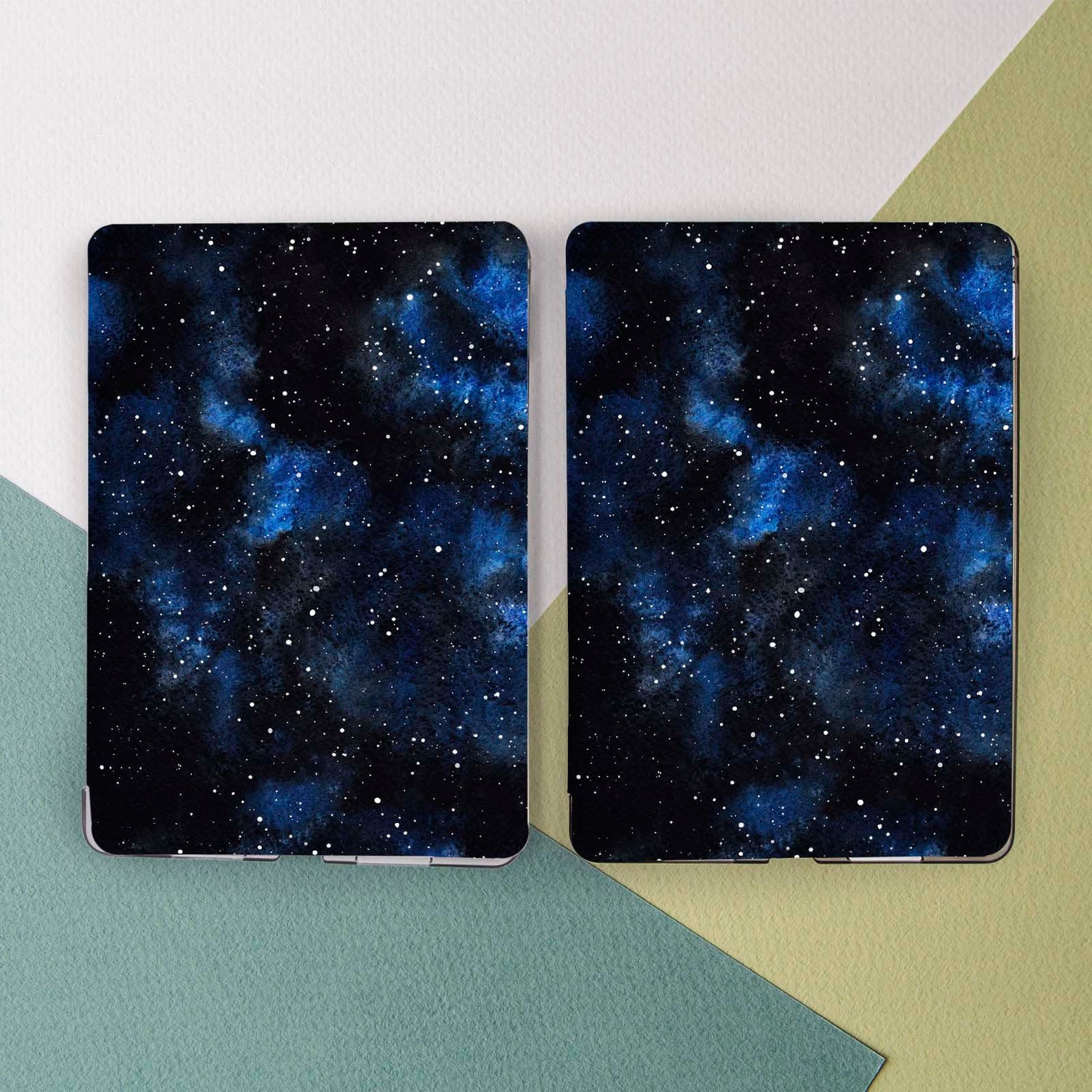 IPad Case Galaxies Blue Sky iPad Case Space Planets Constellation Dark ...