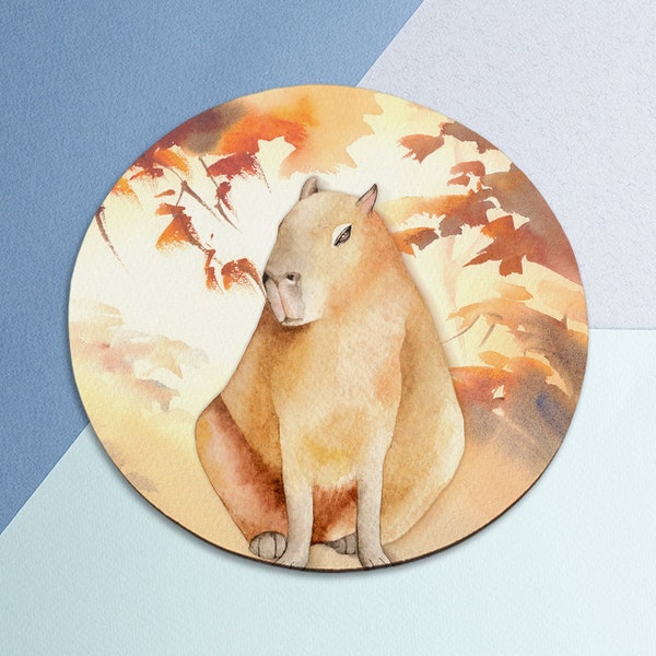 Capybara Desk Mat - Etsy