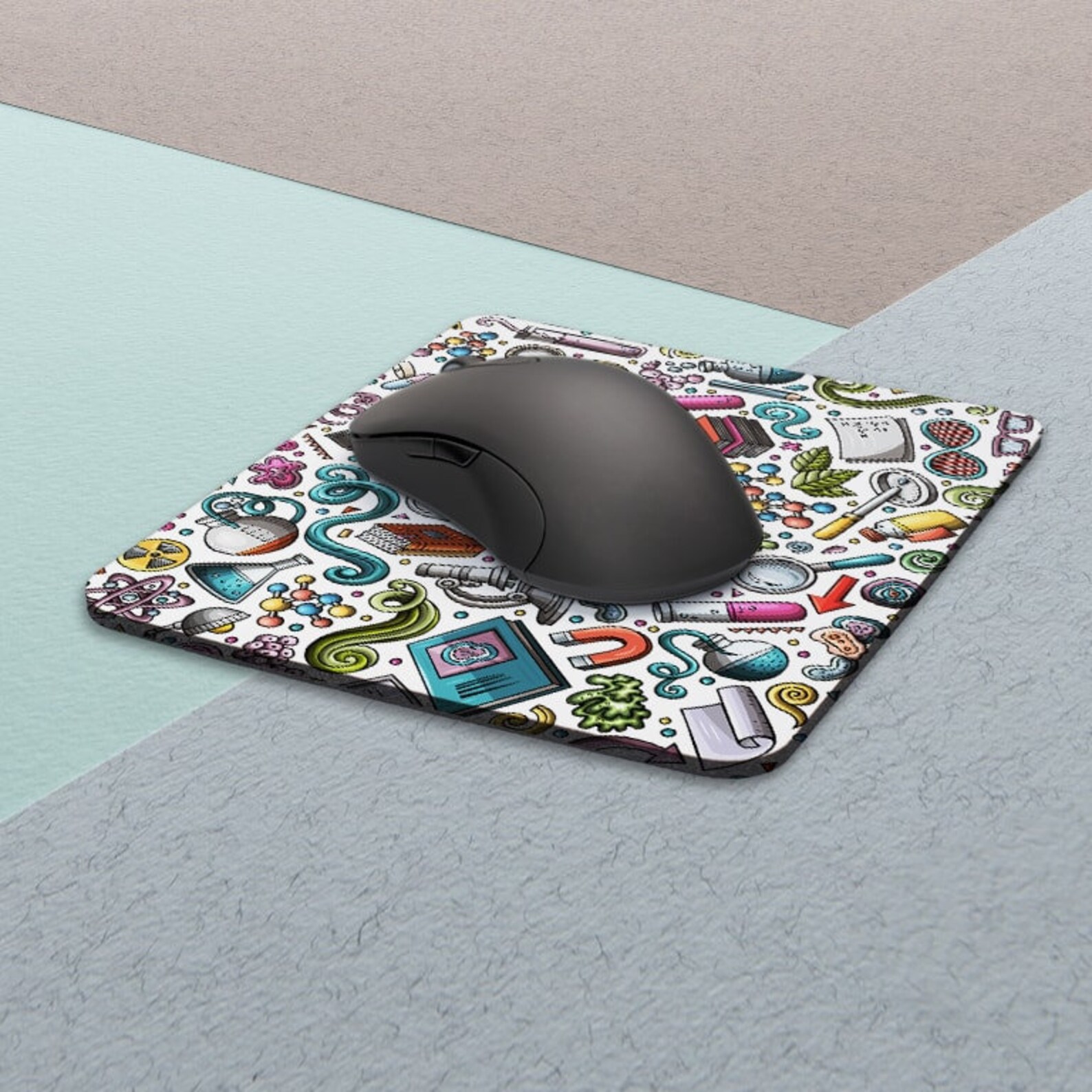 Science Mouse Pad Nerdy Mouse Pad Funny Mouse Pad Round Mousepad ...