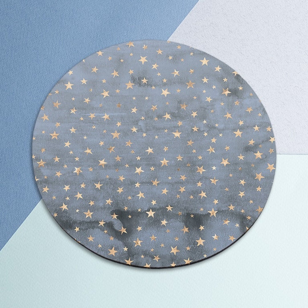 Star Mouse Pad Stars Mousepad Sky Mouse Pad Star Mouse Pad Round ...