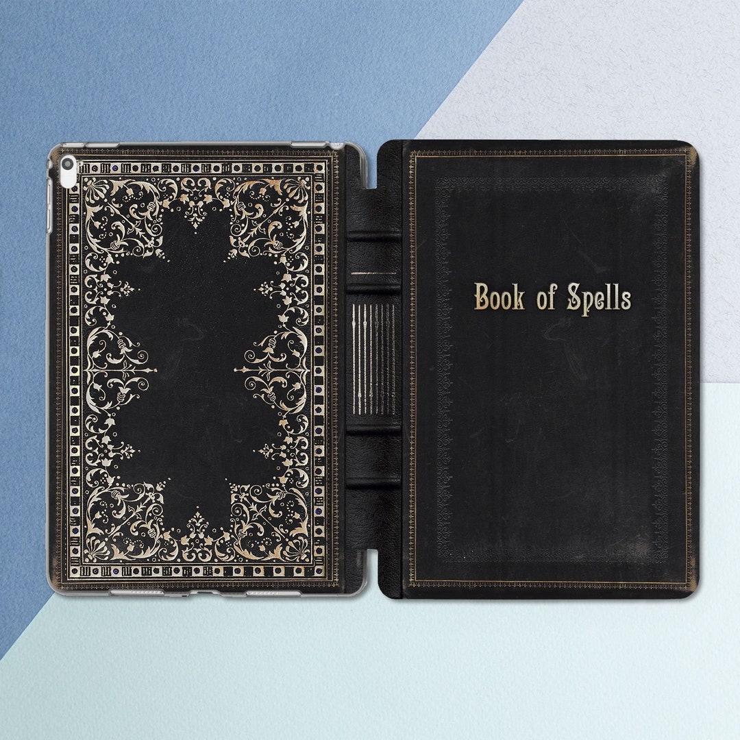 Black Book Print Book of Spells Occult Ornamentalipad Smart Case iPad ...