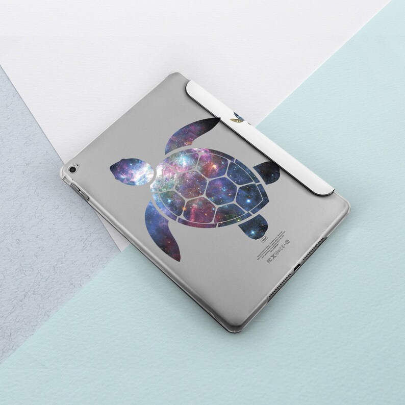 Turtle Ocean Space Animal Sea Galaxy Cute iPad Smart Cover Aesthetic ...