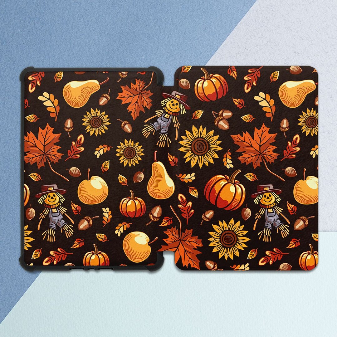 Funny Autumn Print Yellow Sunflower Art Kindle Case Fall All-new Kindle ...