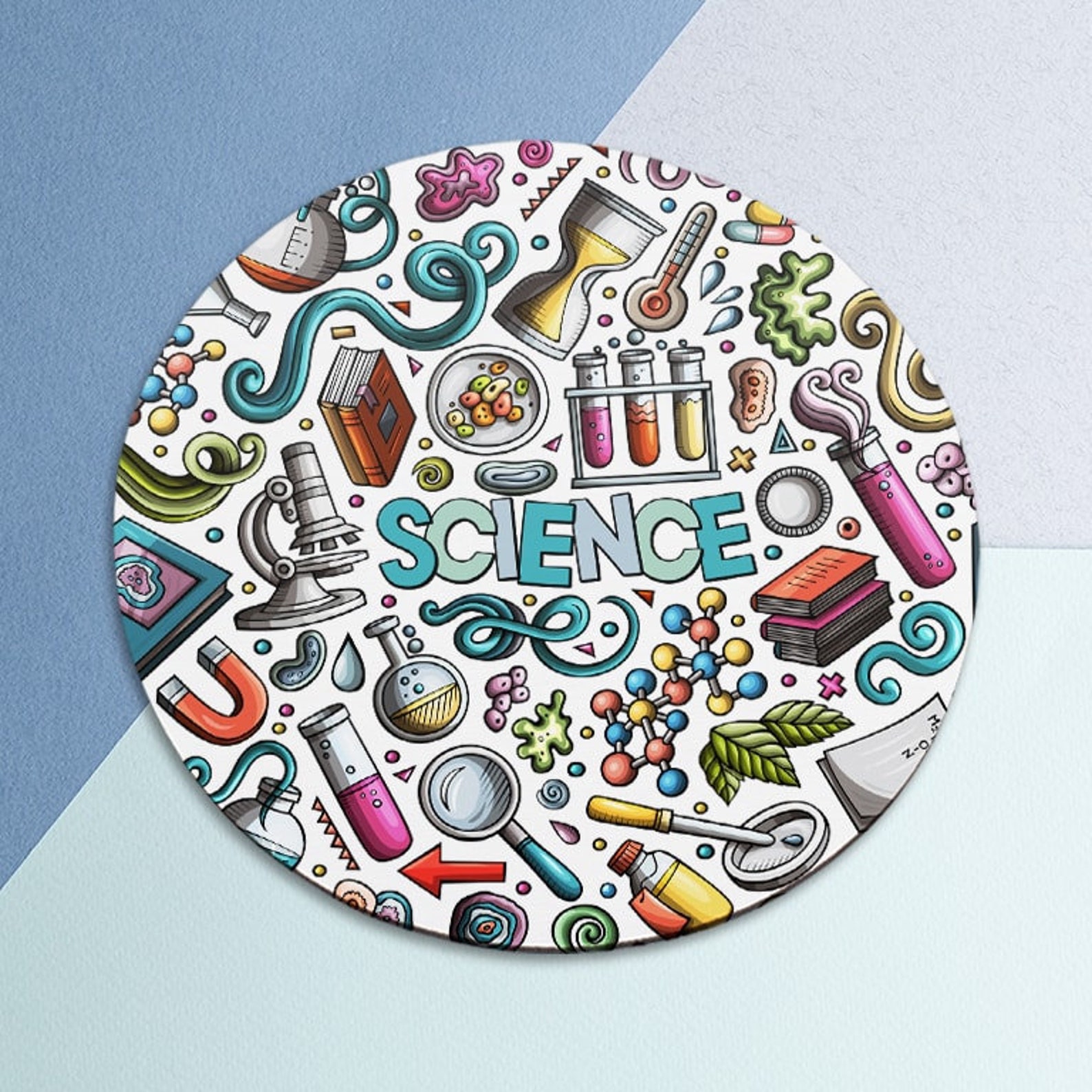 Science Mouse Pad Nerdy Mouse Pad Funny Mouse Pad Round - Etsy