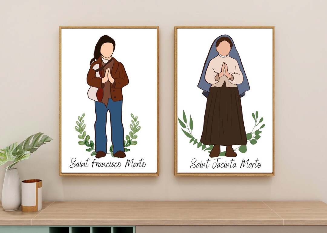 Saints Francisco and Jacinta Marto, DOWNLOADABLE PRINT, Catholic ...