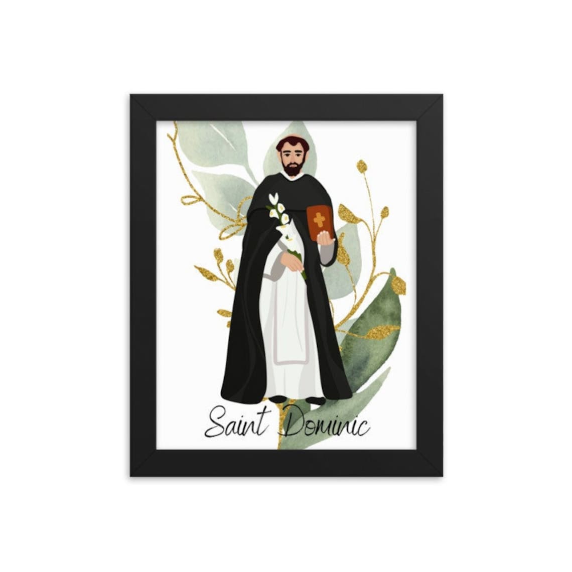 Saint Dominic, DOWNLOADABLE PRINT, Catholic Printable Wall Art ...