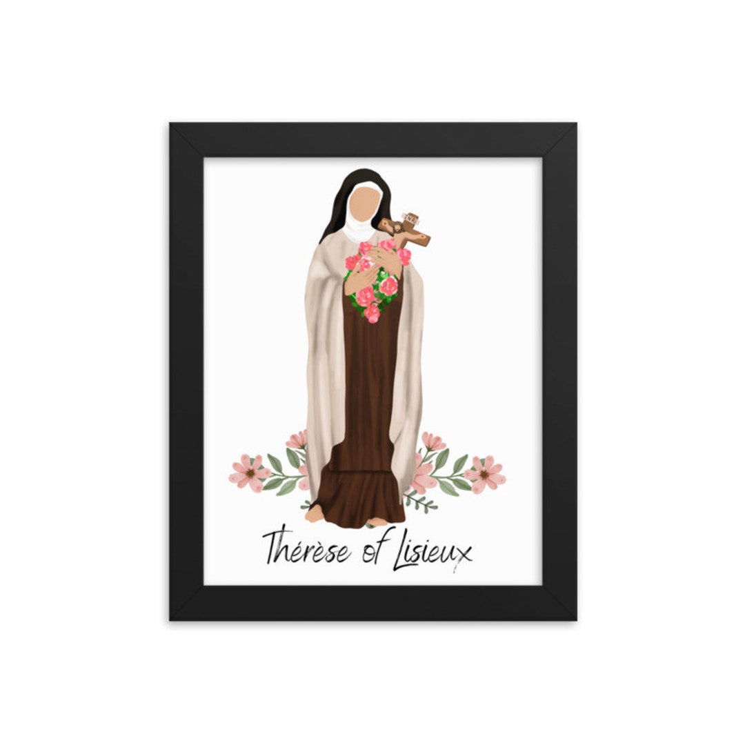Saint Therese, DOWNLOADABLE PRINT, Catholic Printable Wall Art ...