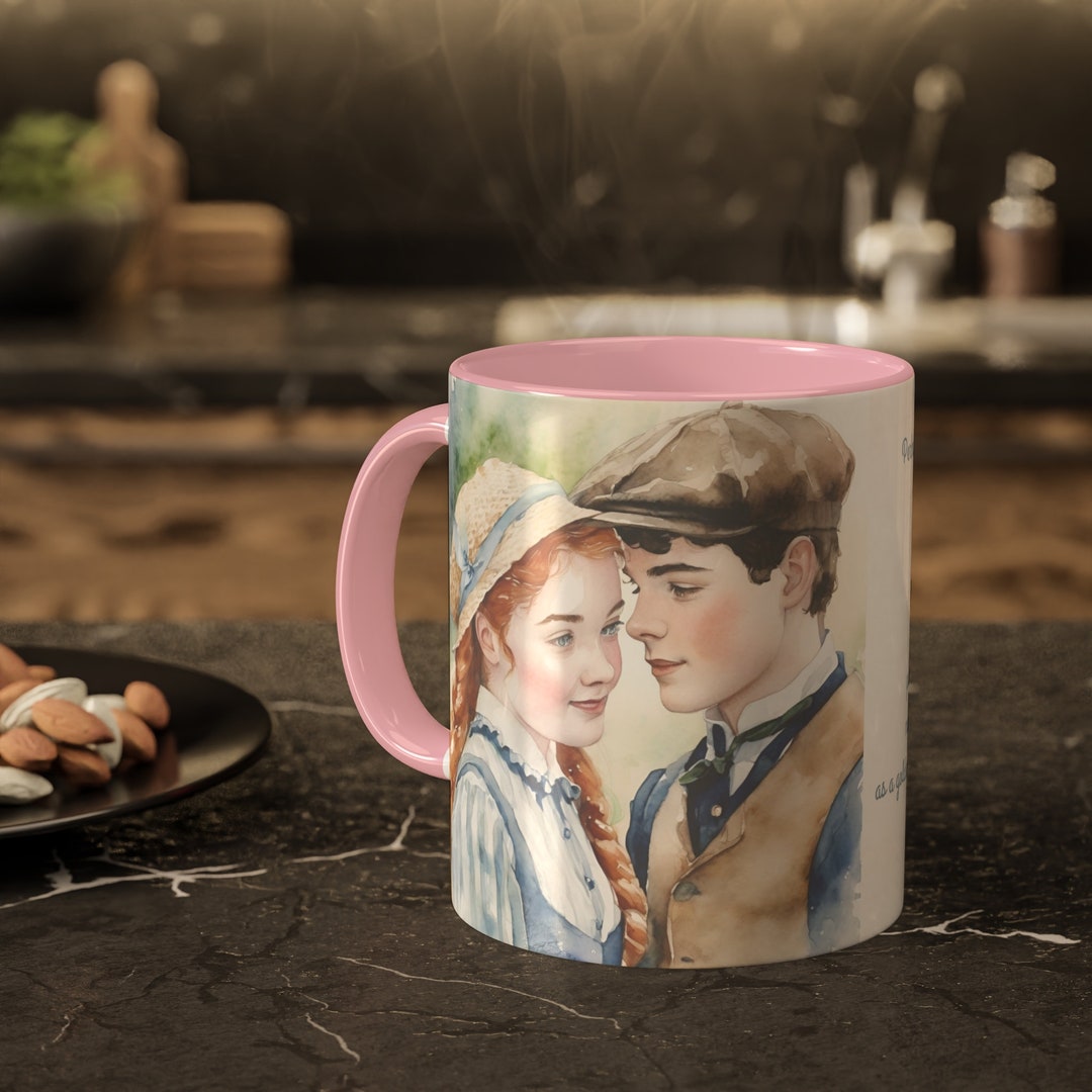 Anne of Green Gables Watercolor Mug: L.M. Montgomery Quote - Etsy