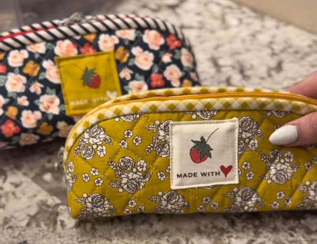 Bloomberry Zipper Pouch Panel by Minki Kim From Riley Blake Designs - Etsy