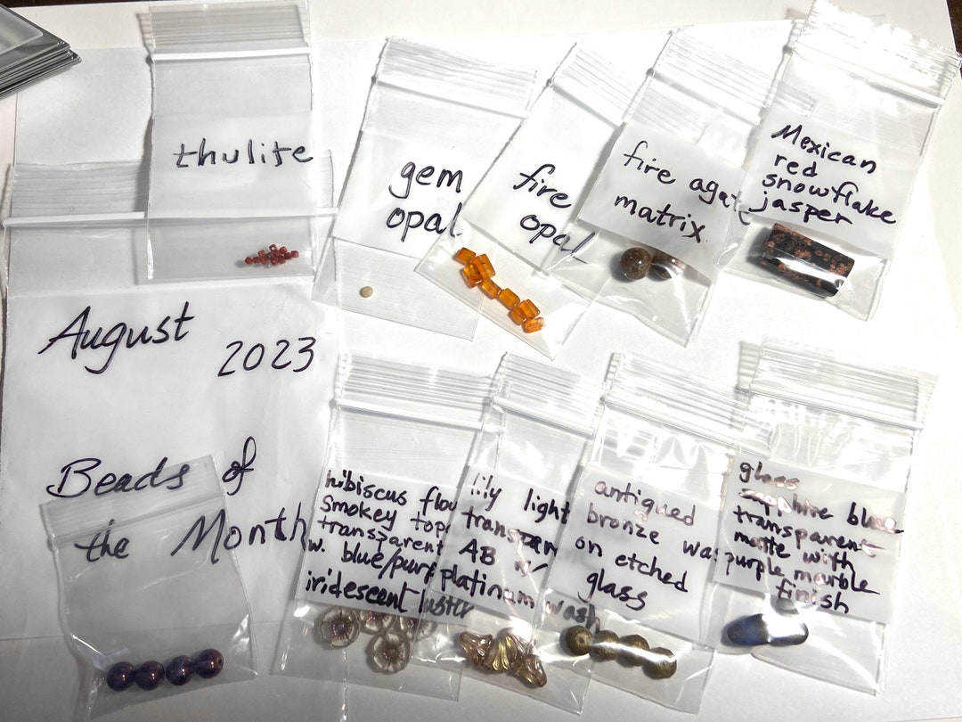 Beads of the Month Package From August 2023 - Limited Edition Bead ...