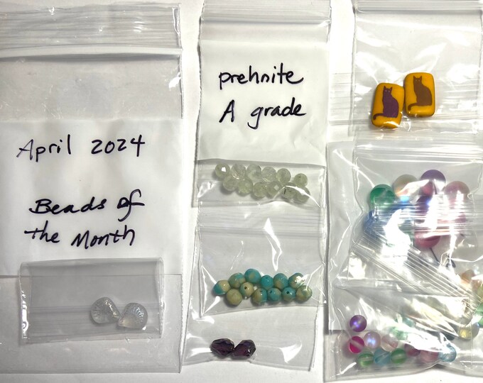 Beads of the Month Package From April 2024 - Limited Edition Bead ...