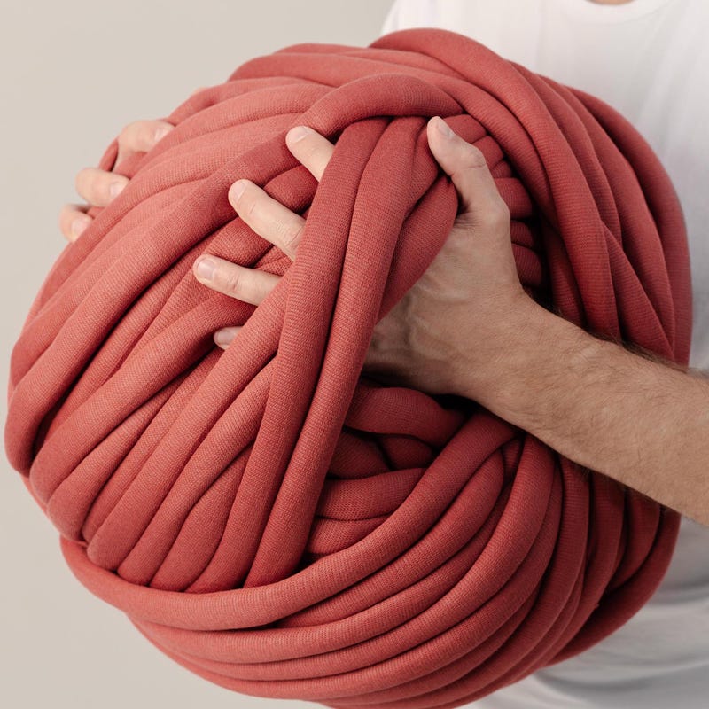Thick Chunky Cotton Yarn - Etsy