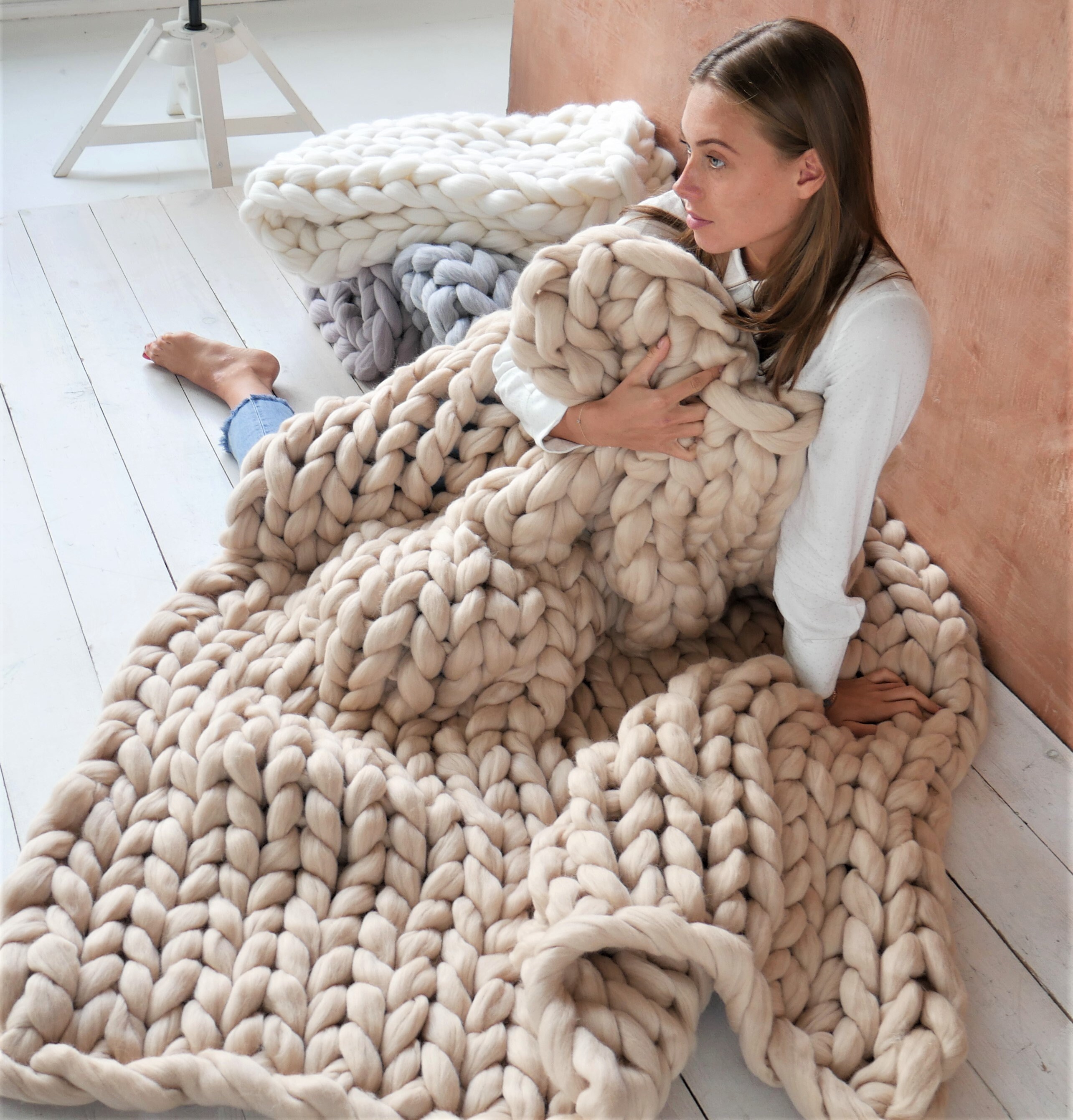 Big Knit Blanket Discount Factory Save 57 Jlcatj gob mx