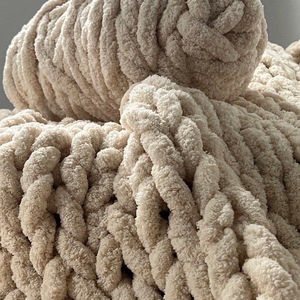 Big Plush Yarn - Etsy