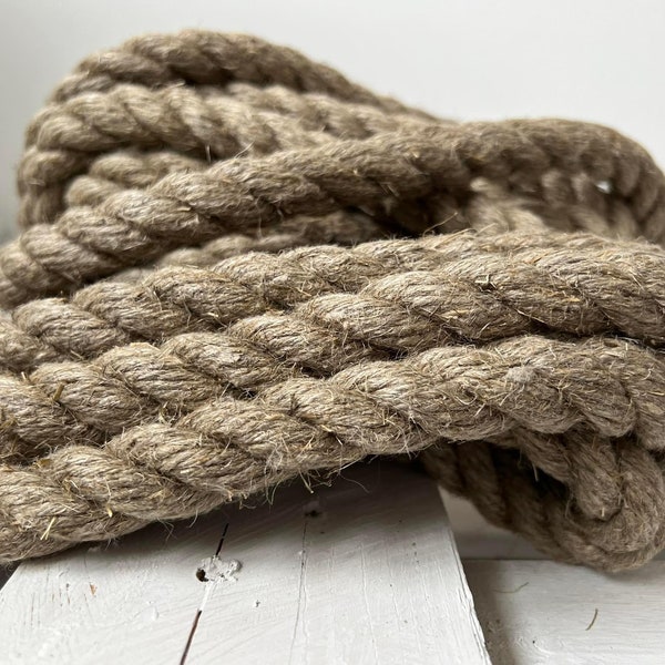 Linen Rope - Etsy