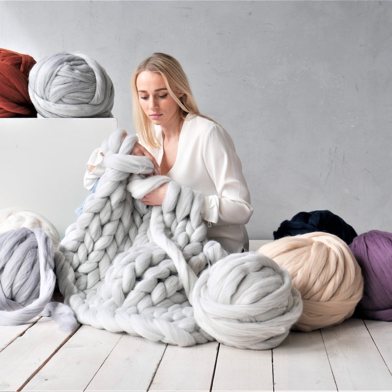 Chunky Yarn - Etsy