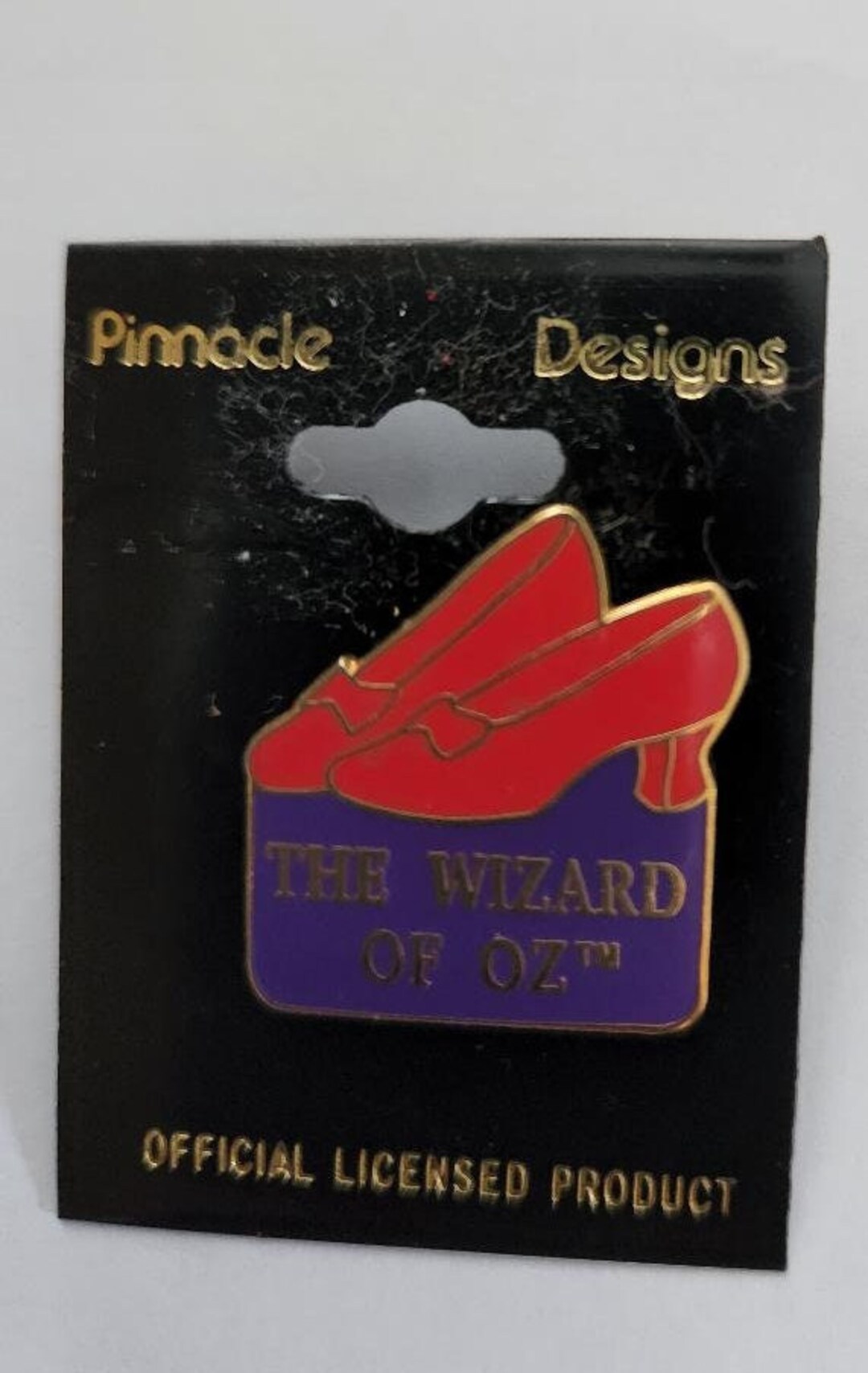 Cloisonne Ruby Slipper Lapel Pin - Etsy