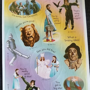 Wizard of Oz Sticker Array - Etsy