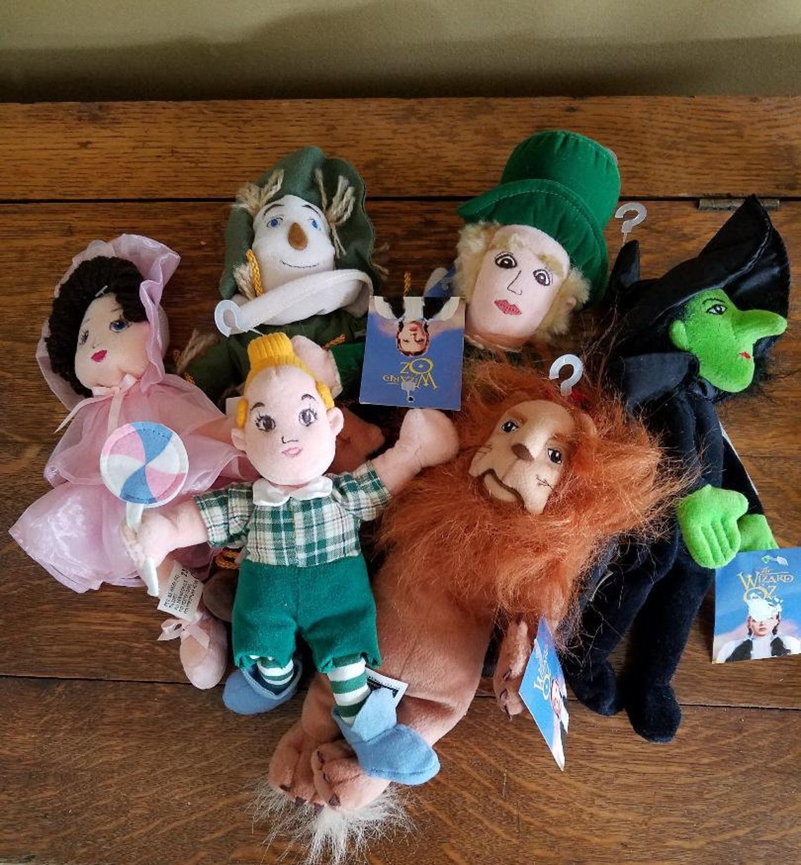Wizard of Oz Warner Bros. Plush Dolls | Etsy