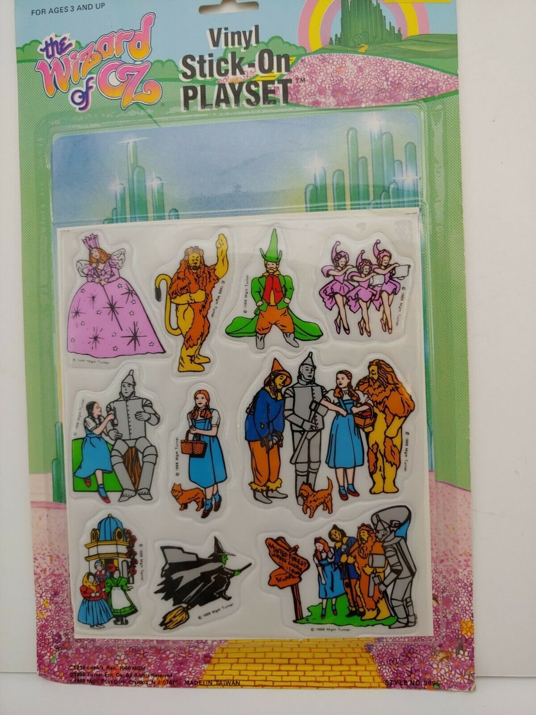 Wizard of Oz Vinyl Sticker Set - Etsy