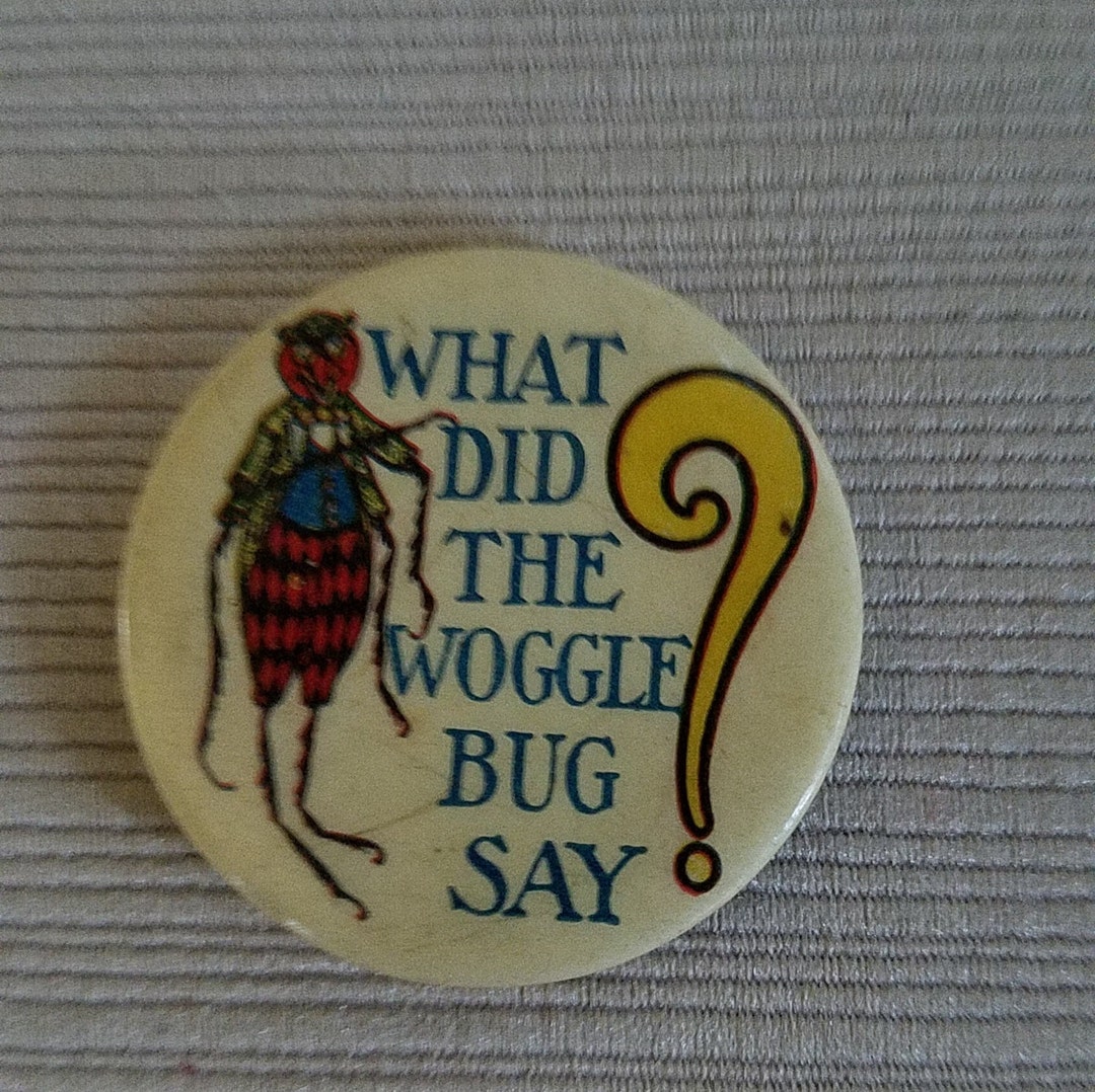 1904 Woggle Bug Button - Etsy