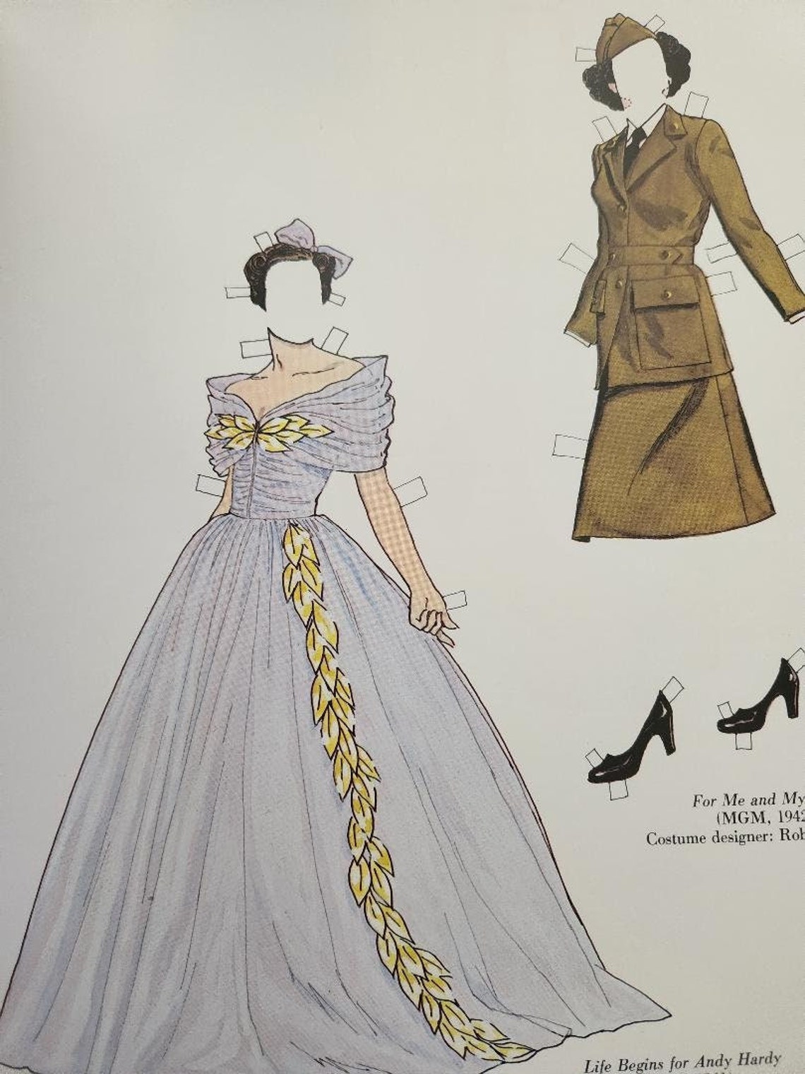 Judy Garland Paper Doll Packet - Etsy