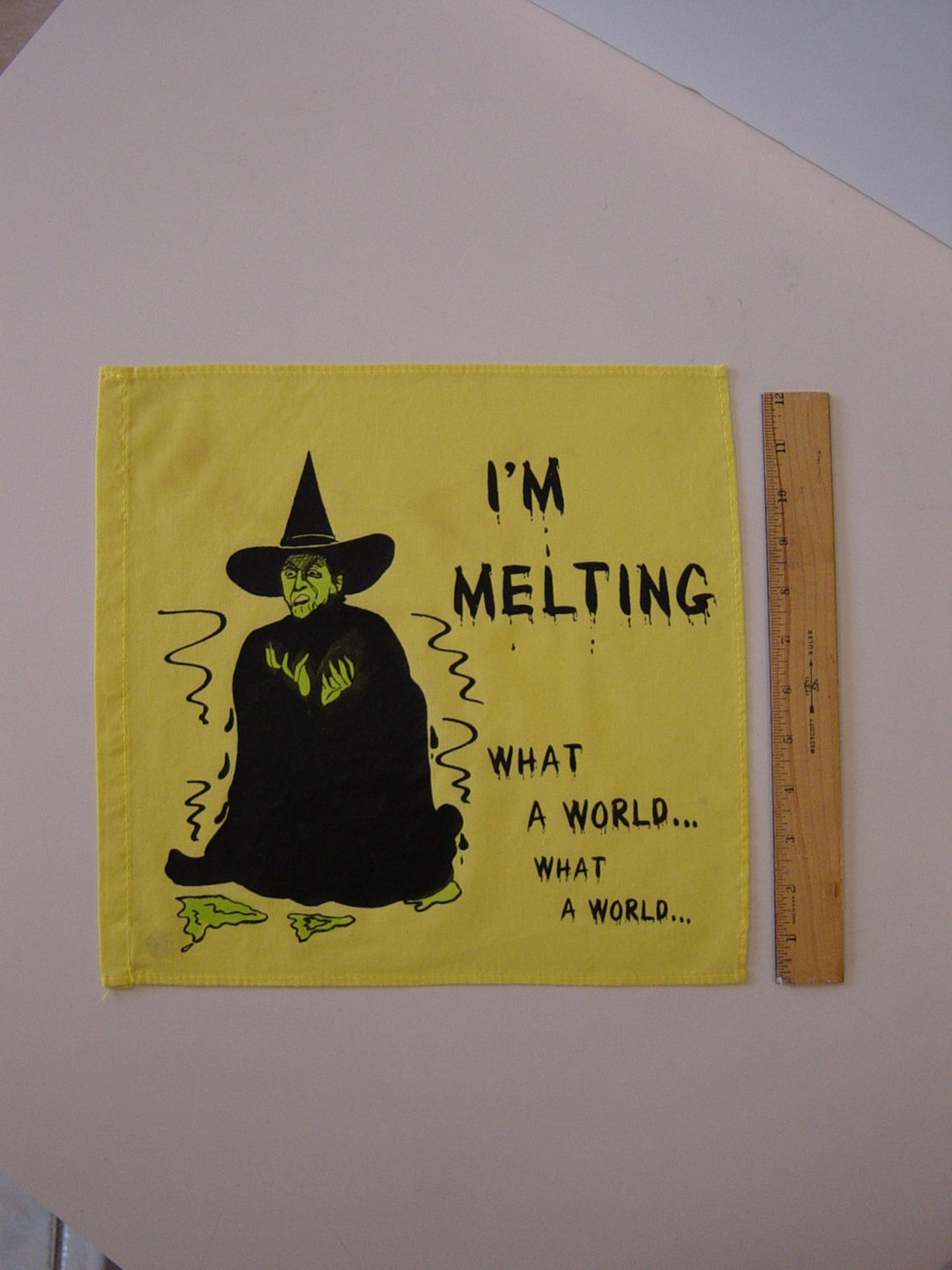 Wizard of Oz Wicked Witch Flag - Etsy