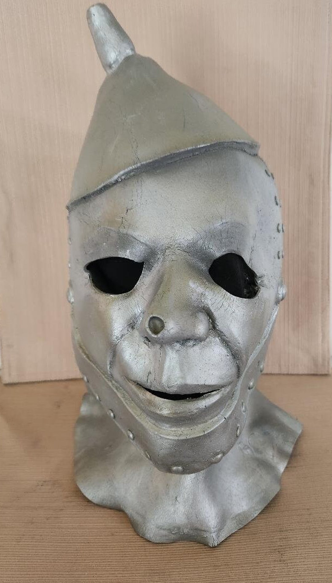 Vintage Don Post Tinman Rubber Mask - Etsy