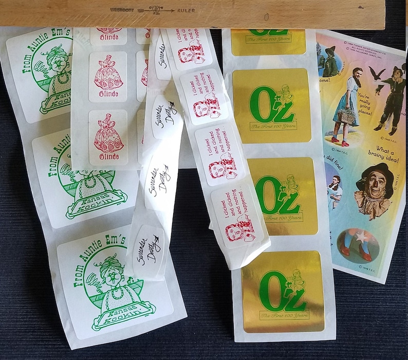 Wizard of Oz Sticker Array - Etsy