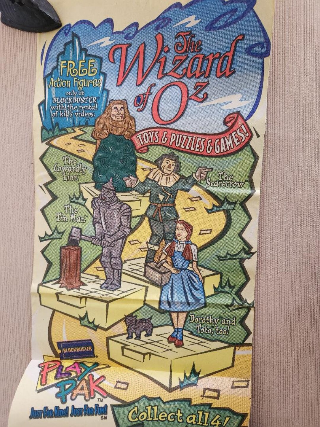 Vintage Blockbuster Wizard of Oz Sacks - Etsy